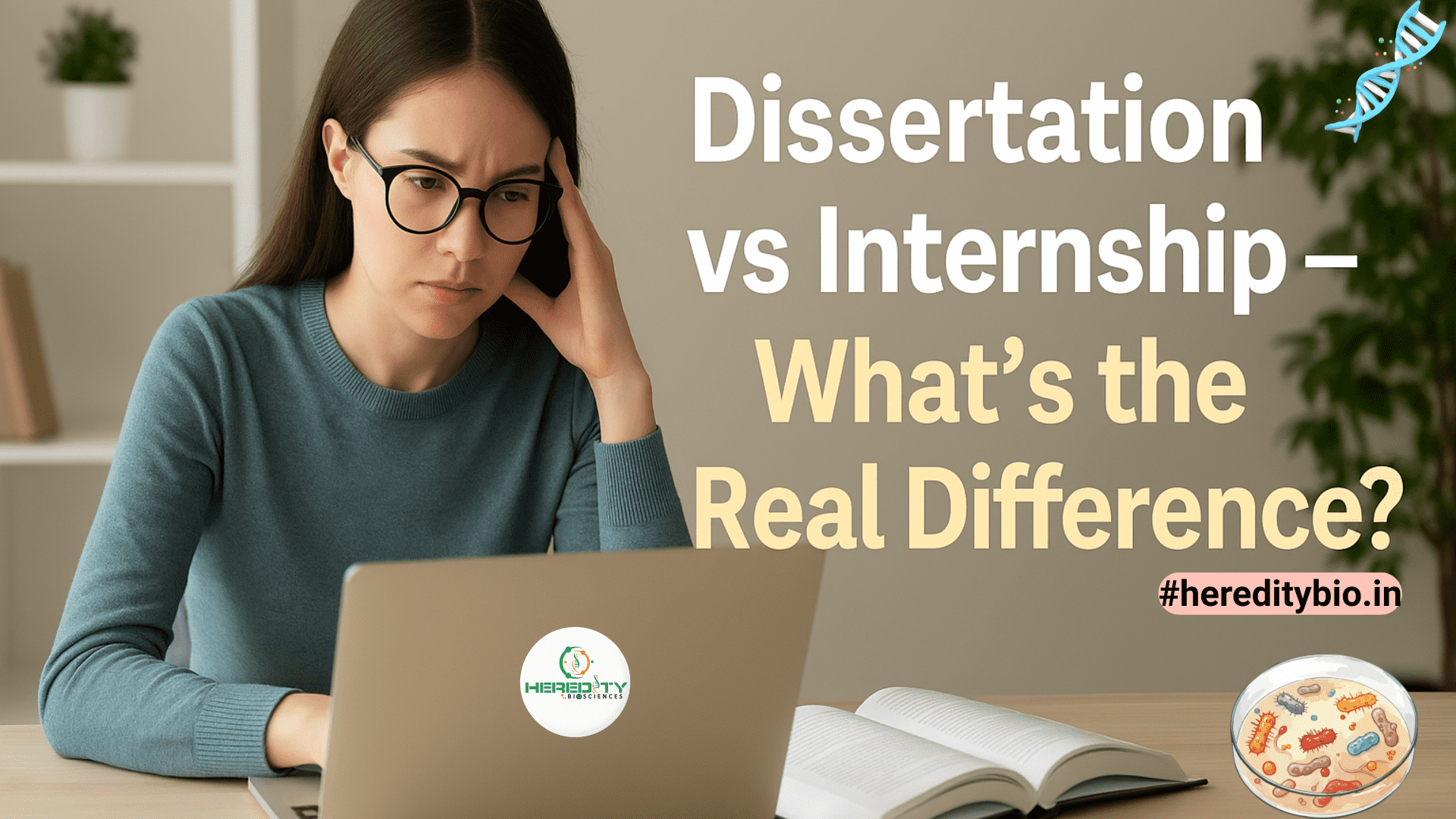 Dissertation vs Internship – What’s the Real Difference? - Heredity Bioscience